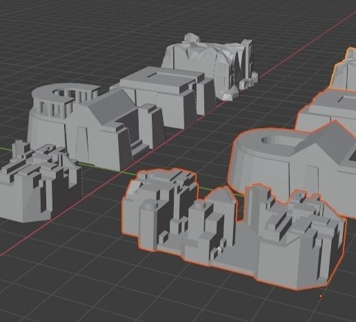 Free 3D file Dark Tower Buildings 🎲 ・3D printer design to download・Cults