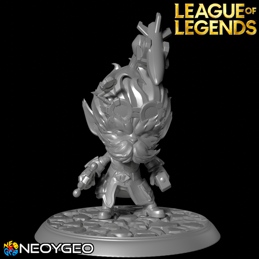 STL file HEIMERDINGER - LEAGUE OF LEGENDS 🎄 ・3D printable model to ...