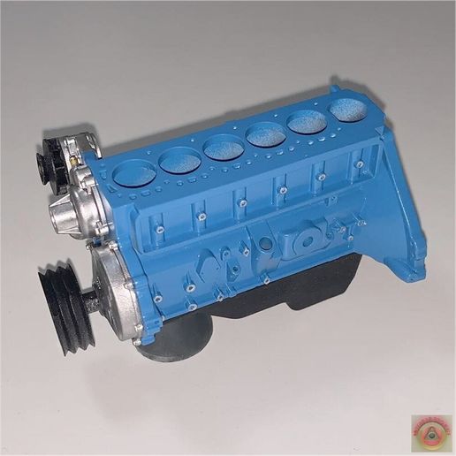 🚙 FORD 300 STRAIGHT SIX - ENGINE・ STL File for 3D printing・Cults