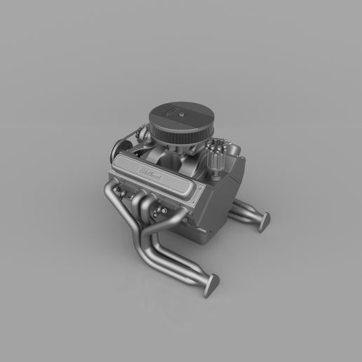 📁 Edelbrock V8 Engine 3D Model Ready to Print STL File・ STL File for 3D ...