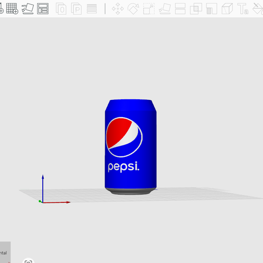 🥫 Real size PEPSI can container .3mf files・ 3D File for 3D printing・Cults