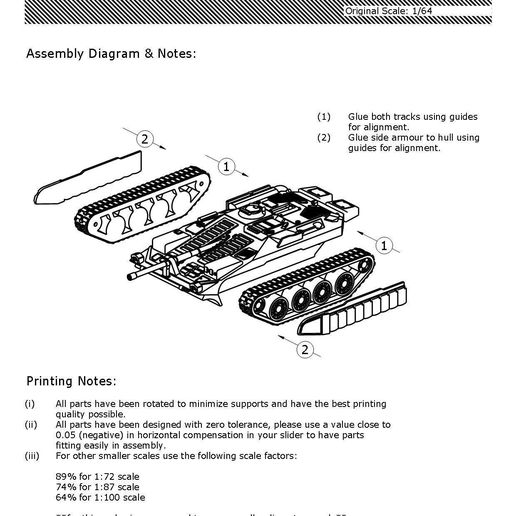 🪖 Stridsvagn 103 S-Tank・ STL File for ・Cults