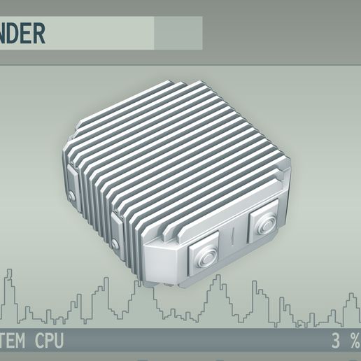 Free STL file STARFIELD communication comm relay prop 🕹️ ・3D printable ...