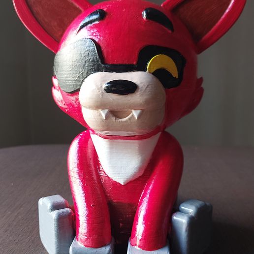 🏦 Foxy from FNAF: 3D Printing Project for a Unique Piggy Bank!・ STL ...