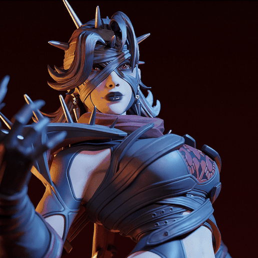 🫥 Malicious Invisible Woman CHARACTER BY ESM・ 3D File for 3D printing・Cults