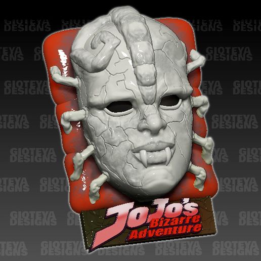🦸 JoJo's Bizarre Adventure Stone Mask・ STL File for 3D printing・Cults