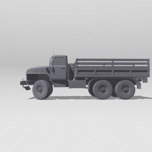 STL file Ural-4320 👾 ・3D printable model to download・Cults
