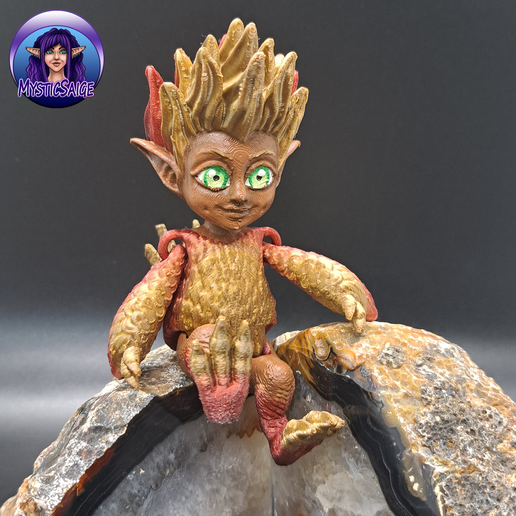 👶 Baby Harpy・ 3D File for ・Cults