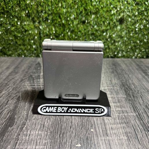 🕹️ GAMEBOY ADVANCE SP HOLDER / STAND MINIMAL・ STL File for 3D printing ...