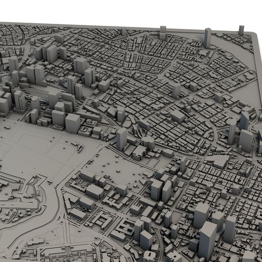 🗼 Tokyo City Japan 3D Model - Printable Urban Landscape - Japanese ...