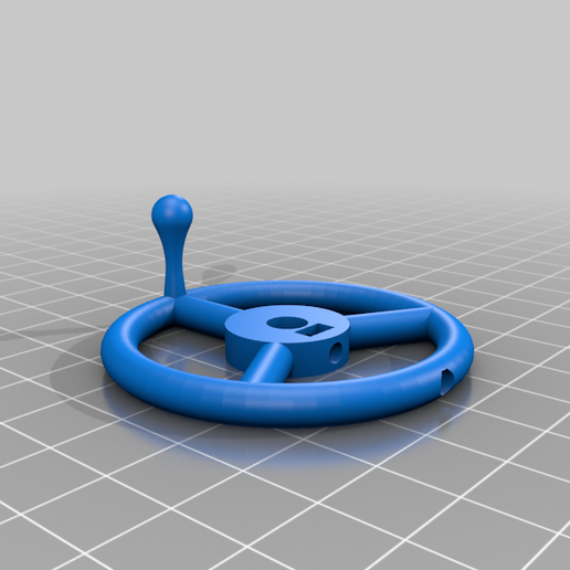 Free 3D file Handwheels 5,6,8mm, 0.25,0,4375,0.5in・3D printable model ...