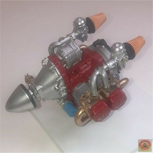 🛩️ ROTAX 912 ULS - AIRPLANE ENGINE・ STL File for 3D printing・Cults