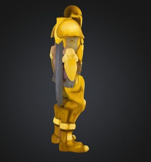 📁 Tibia - Golden Outfit Set Model-STL File | Miniature - Replica -Retro ...