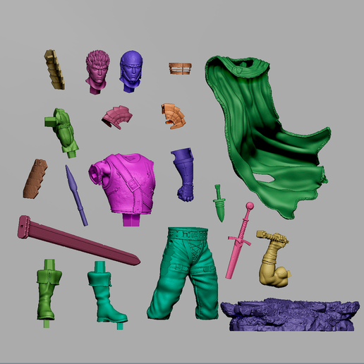🦅 GUTS 3D PRINT・ STL File for 3D printing・Cults