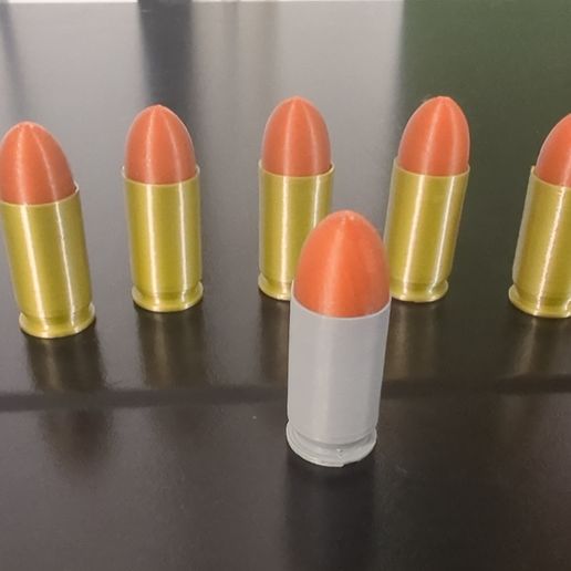 🧲 Bullet Points Magnet 45ACP Fridge Whiteboard Magnet・Free STL File for ...