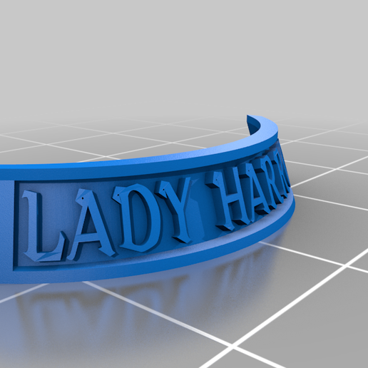 ⚔ Lady Harrow's Mournflight - Nameplates・Free STL File for ・Cults