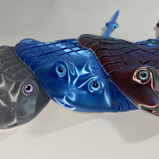 🐠 **Flexi Articulated Manta Ray - Inspired by Animated Ray Characters ...