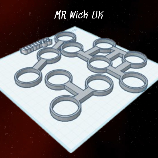 🛰 32mm 1 Inch Space, Base Movement・Free STL File for 3D printing・Cults