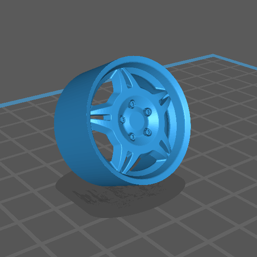🚗 BMW Style 24 Wheels for scale model・ STL File for ・Cults