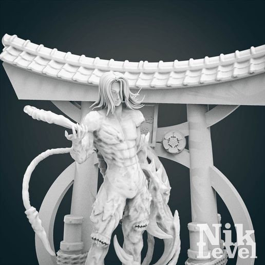 💬 Muzan Kimetsu No Yaiba 3D Printable・ STL File for ・Cults