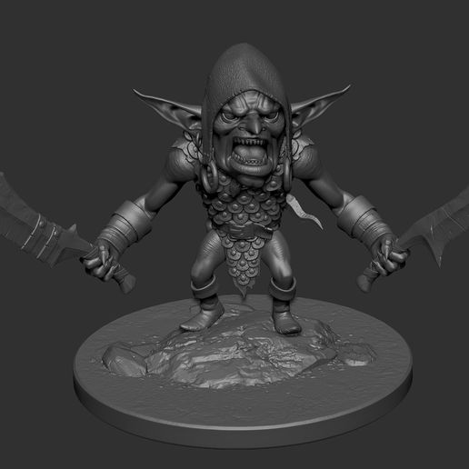 Arquivo grátis 3D Goblin-A 🦸 ・modelo para impressão 3D para download・Cults