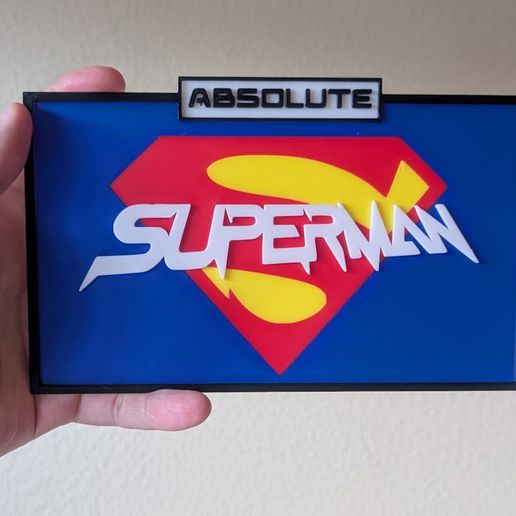 🦸‍♂️ DC All In 03 - Absolute Superman・Free STL File for 3D printing・Cults