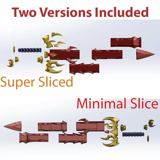 🗡️ Blade Marvel Rivals Dracula Sword・ 3D File for 3D printing・Cults