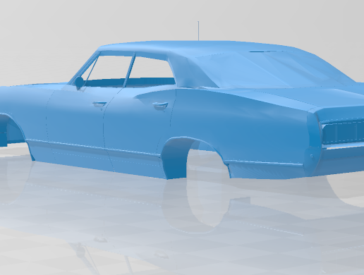 3D file 1965 Chevrolet Impala SS - Full Body Model 🚙 ・3D print design ...