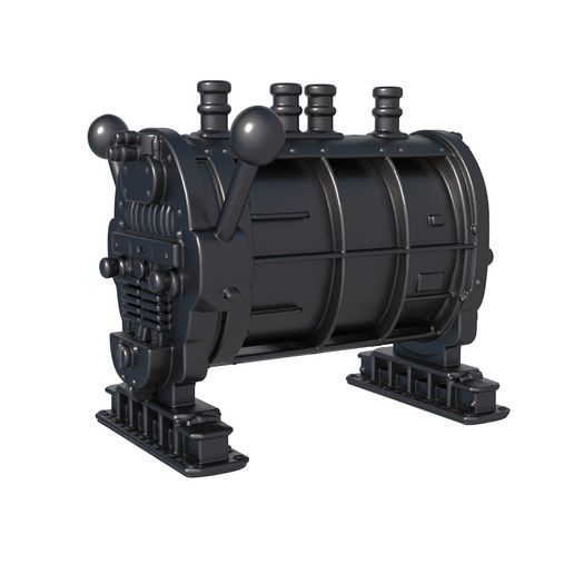 🧞‍♂️ Industrial Furnace / Industrial oven / Industrial stl・ STL File ...