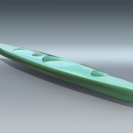🛶 Kayak Model・ STL File for ・Cults