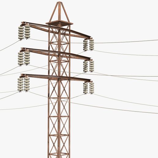 ⚡ Utility pole・ STL File for 3D printing and CNC machining - Laser ...