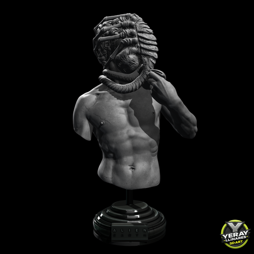 ️ Michelangelo's David with Facehugger - Alien: Earth Commemorative ...