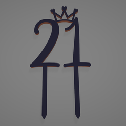 Toppers・61 Modelos 3D & Archivos STL para Descargar・Cults