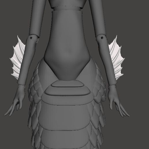 Hand fins, for dolls for Monster High and Ever After High Fish ...