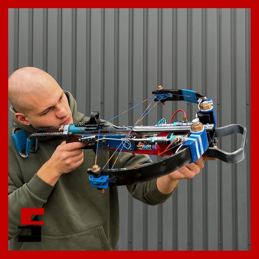 🔫 Dying Light 2 Crossbow Replica Prop Weapon Gun・ 3D File for 3D ...