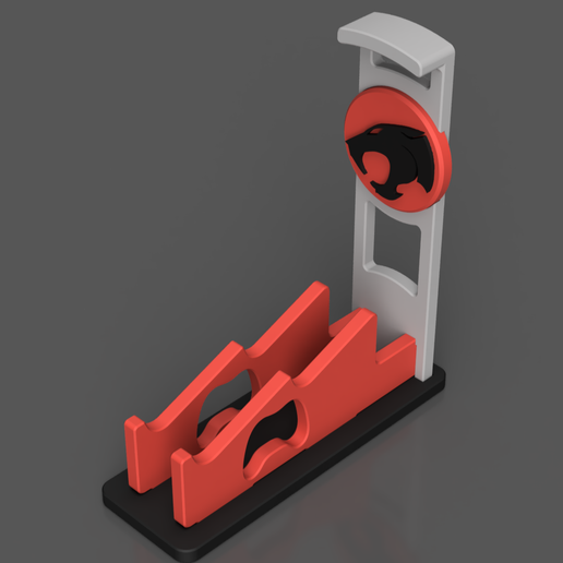🎮 Thundercats Dual Controller & Headset Stand・ STL File for 3D printing ...