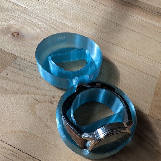 3D printer Print-in-place watch case • made with Adventurer 5m pro・Cults