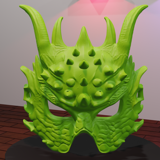 🐉 Dragon Mask・ STL File for 3D printing・Cults