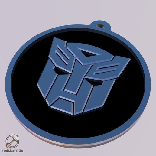 STL file Autobots Keychain - Transformers 🗝️ ・3D printer design to ...