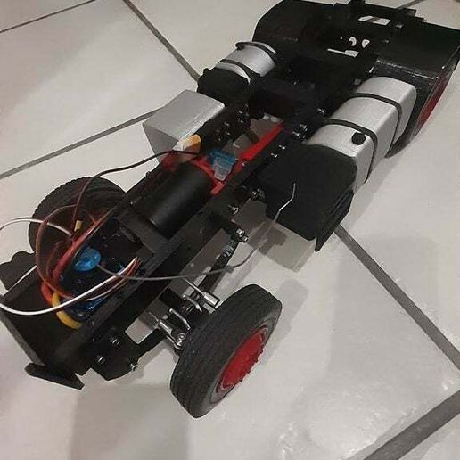 🆓 FREE RC Truck chassis Mag 1/14・Free STL File for ・Cults