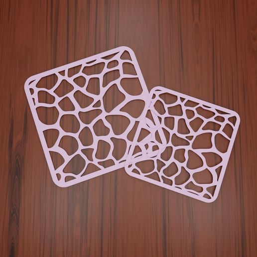 giraffe spots stencil