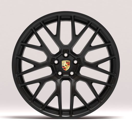 🛞 Macan RS Spyder Design Rim・ 3D File for 3D printing and CNC machining ...