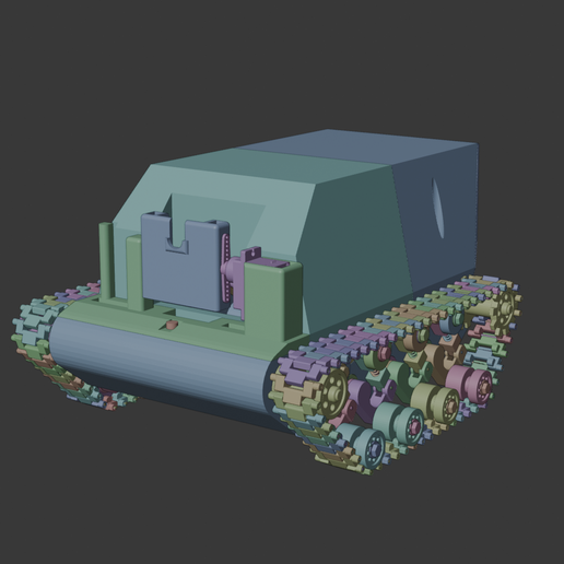 🪖 Tank・ 3D File for 3D printing・Cults