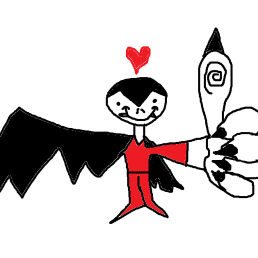 🗡️ classic vamp with sword and cape・Free 3D File for 3D printing・Cults