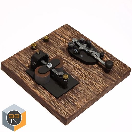 🪑 Telegraph model・Free 3D File for ・Cults