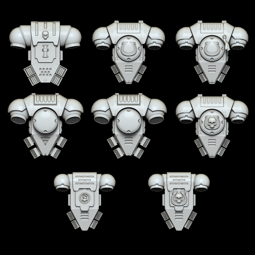 Free 3D file marine backpackset (free) 🆓 ・3D print object to download・Cults