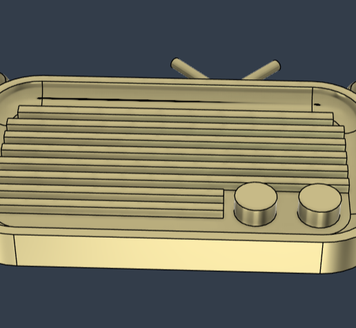 Free STL file Radio Necklace 📻 ・3D printer design to download・Cults