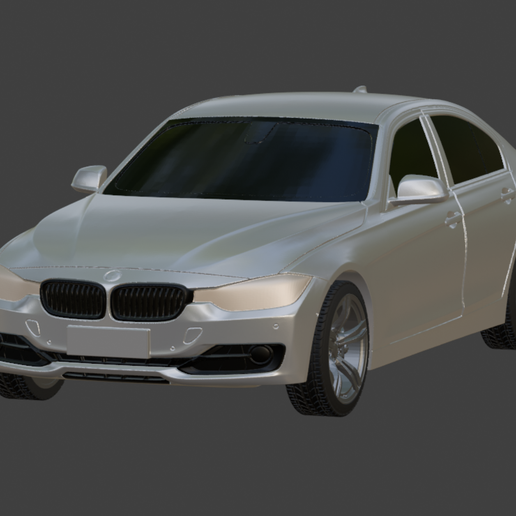 🚗 BMW 320i F30 – Highly Detailed 3D Model for Printing・ 3D File for 3D ...