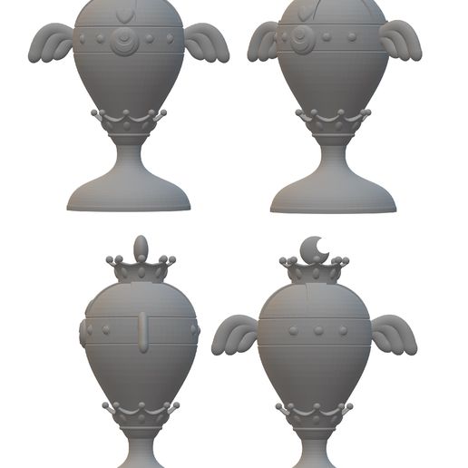 🌙 sailor moon holy chalice・ STL File for 3D printing・Cults
