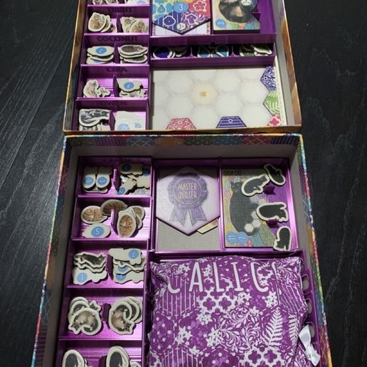 ♟ Remix: Calico Organizer Including Kickstarter Cats・Free STL File for ...
